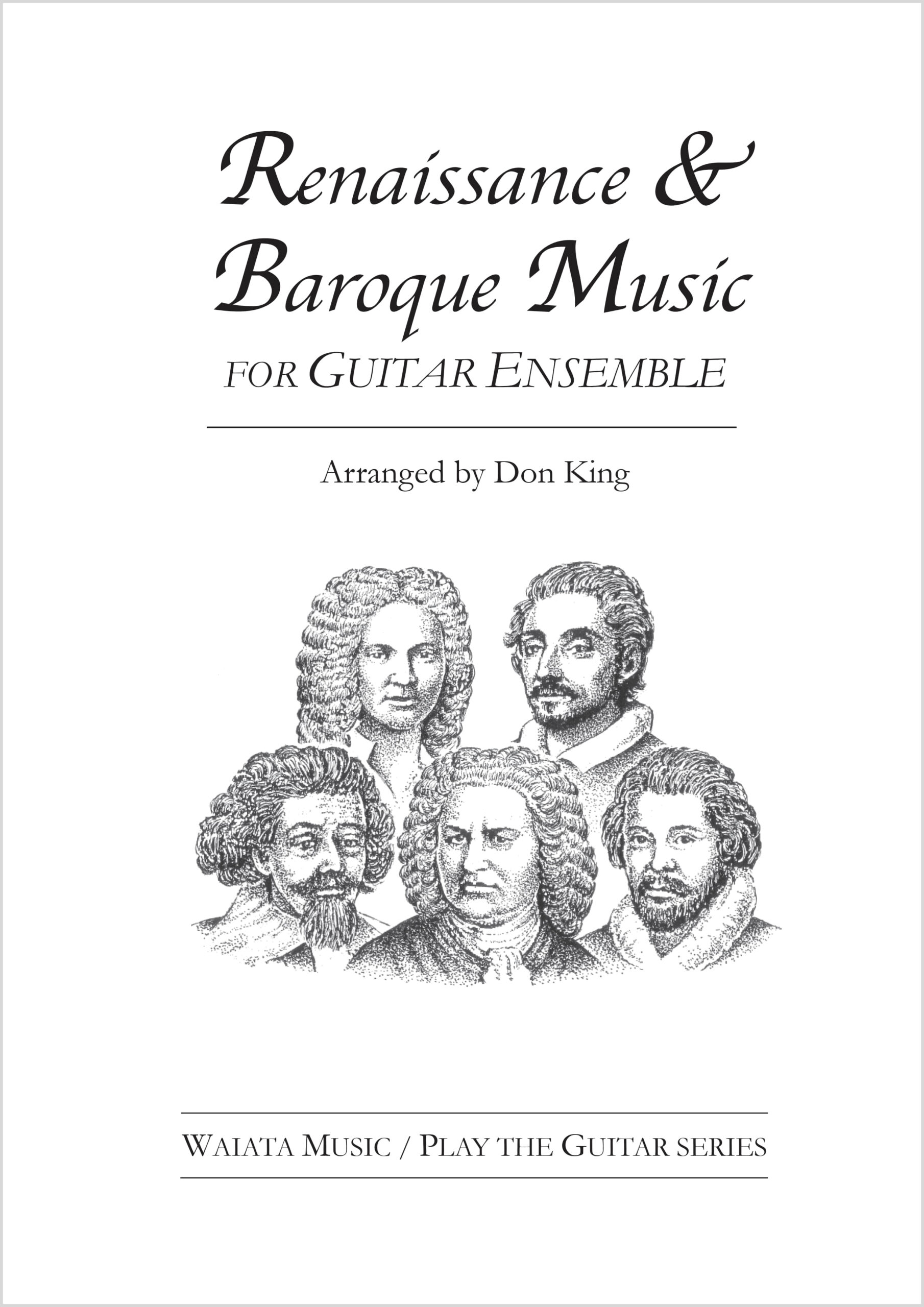 Renaissance & Baroque Music for Guitar Ensemble – Waiata Music Publications